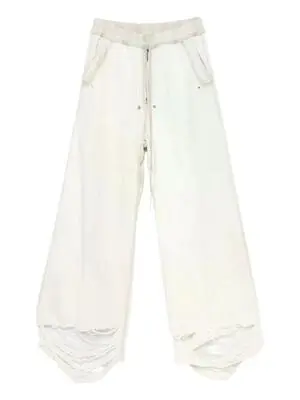 Rick Owens Bela Drawstring Trousers - Neutrals