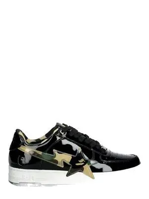 A BATHING APE Star-embellishment Sneakers - Black