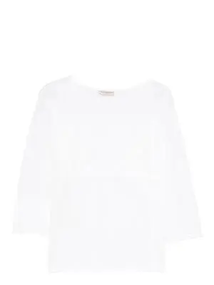 Saint Laurent 1980s Cotton T-shirt - White