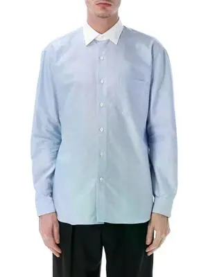 SALVATORE PICCOLO Alberto Pocket Shirt - Blue
