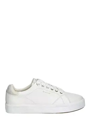 Gant Logo Detail Sneakers - White