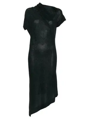 VIVIENNE WESTWOOD 2019 Asymmetric Midi Dress - Green