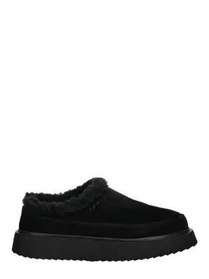 Inuikii Classic Micro Shearling-trim Slippers - Black