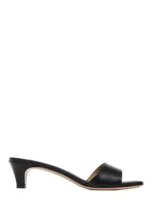 FERRAGAMO Strap Heel Sandals - Black