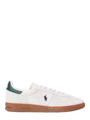 Polo Ralph Lauren Bedford Suede Sneakers - White