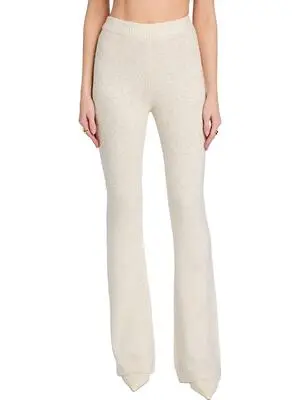 SEROYA Zadie Knit Pant - Eggshell