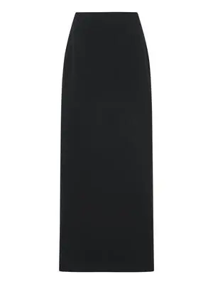 THE ROW Bartelle Pencil Skirt - Black