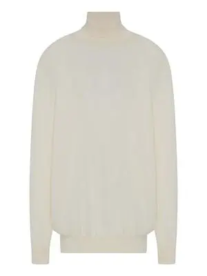 THE ROW Nabari Turtleneck - Ivory