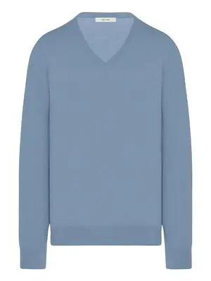 THE ROW Naius Top - Azure Grey