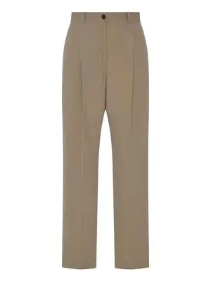 THE ROW Gianni Pant - Army Beige