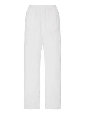 THE ROW Kohana Straight-leg Sweatpants - White