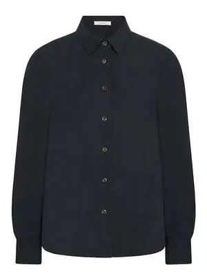 THE ROW Sadie Shirt Black