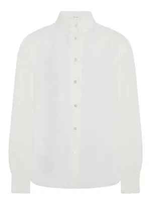 THE ROW Sadie Shirt - White