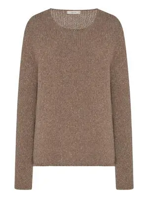 THE ROW Nitha Cashmere Sweater - Dune