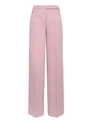 Dorothee Schumacher Layered Wide Leg Trousers - Pink