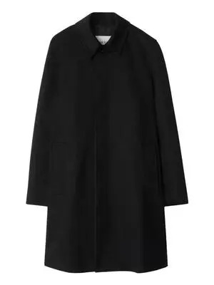 Burberry Mid-length Cashmere Car Coat - Black