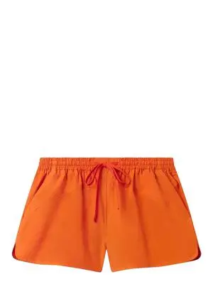 A.L.C. Camden Drawstring Shorts - Orange