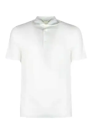 CRUCIANI Short-sleeve Polo Shirt - White