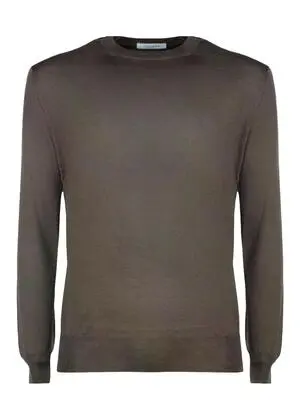 CRUCIANI Long-Sleeve Sweater Brown