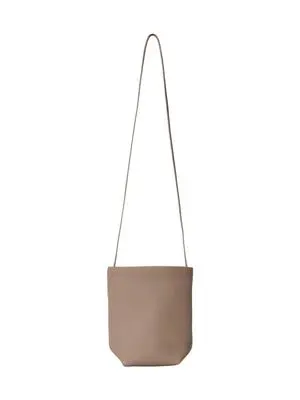 THE ROW N/s Park Crossbody Bag - Dark Taupe