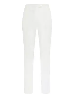 Kiton Tapered Trousers - White