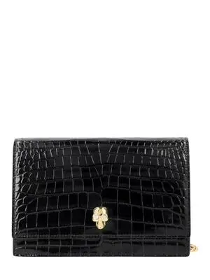 Alexander McQueen Small Skull Shoulder Bag - Black