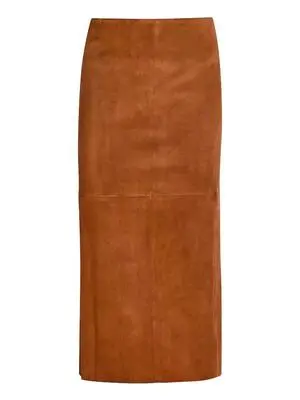 Stouls Winona Panelled Midi Skirt - Brown