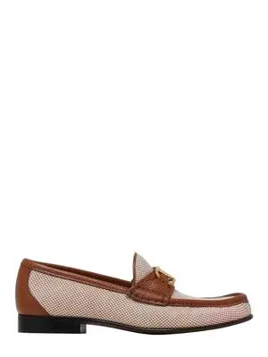 Valentino Garavani Logo Loafers - Neutrals