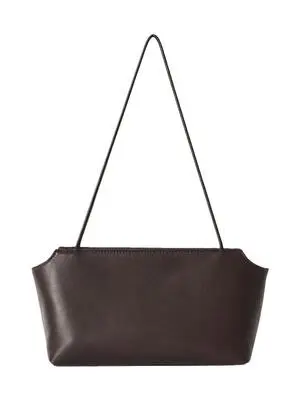 THE ROW Terrasse To-Go Bag Dark Brown