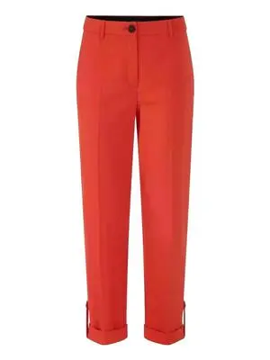 MARCCAIN Cuffed Trousers - Red