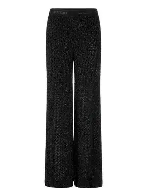 MARCCAIN Welkom Knitted Trousers - Black