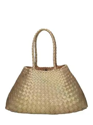 DRAGON DIFFUSION Woven Braided Leather Tote