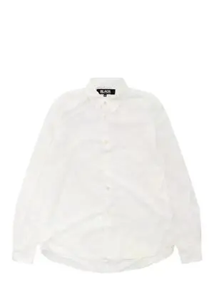 BLACK COMME DES GARÇONS Patch-pocket Shirt - White