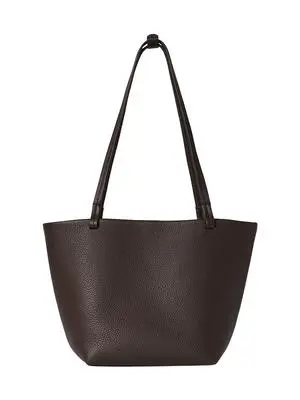 THE ROW Medium Park Tote Bag - Deep Brown