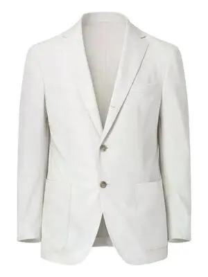 Eleventy Single-breasted Blazer - White