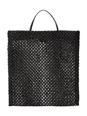 THE ROW Mini Barn Tote Bag - Black