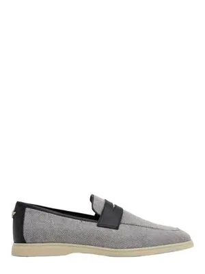 BOUGEOTTE Loisir Gomme Panelled Loafers - Blue