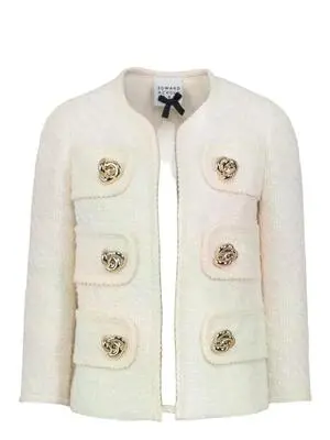 EDWARD ACHOUR PARIS Turnlock Pocket Jacket - Neutrals