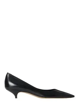 THE ROW Liisa Kitten Heel Black