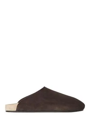 THE ROW Hudson Two Slip-ons - Coffee