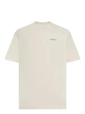Off-White Graphic T-shirt - Neutrals