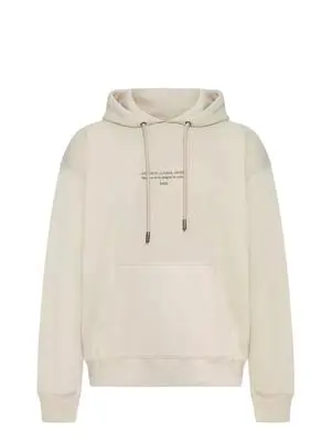 Off-White Hooded Sweatshirt - Neutrals