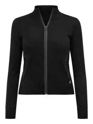 BIOMA High-neck Zip Cardigan - Black