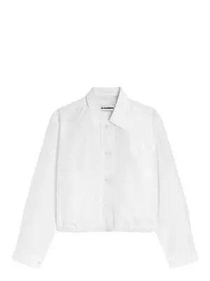 JIL SANDER Technical Faille Blouson - White