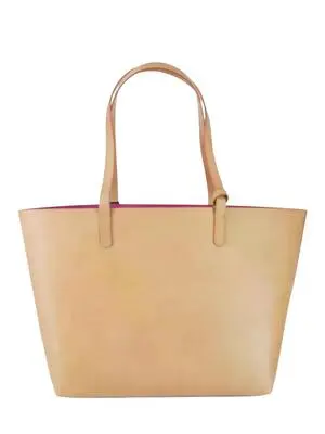 MANSUR GAVRIEL Large Leather Tote Bag - Neutrals