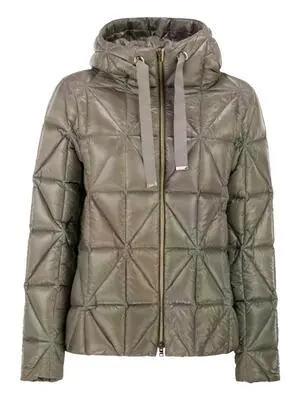 HERNO Geometric Star Quilted Jacket