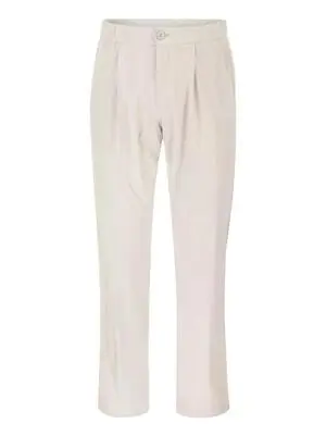 Herno Pleated Elasticated Trousers - Neutrals