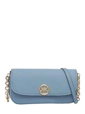 Michael Kors Logo-plaque Shoulder Bag - Blue