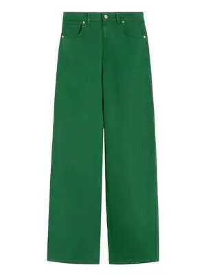 Max Mara Pocket Trousers - Green