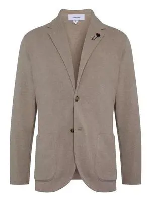 LARDINI Single-breasted Blazer - Neutrals